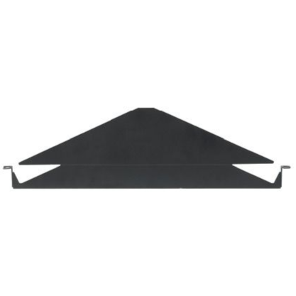 PANDUIT Patch Panel Cover Plate | Angled | 1RU | Black — Networks Centre