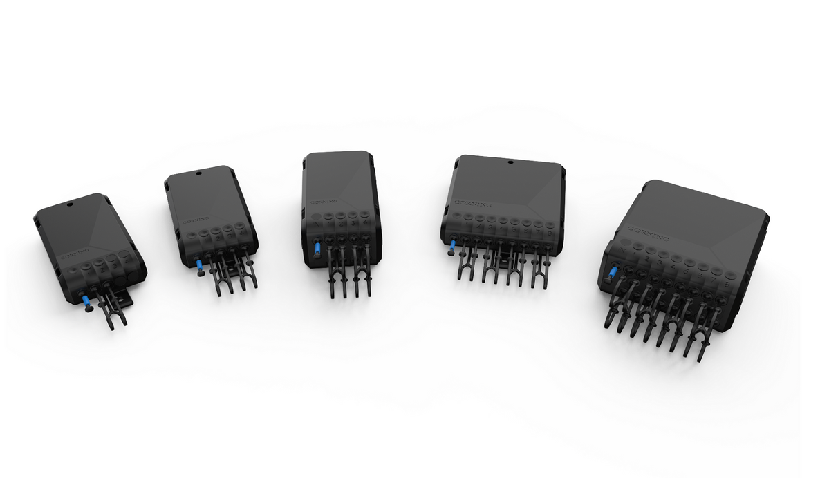Corning Evolv™ Splitter Terminal with Pushlok™ Technology — Networks Centre
