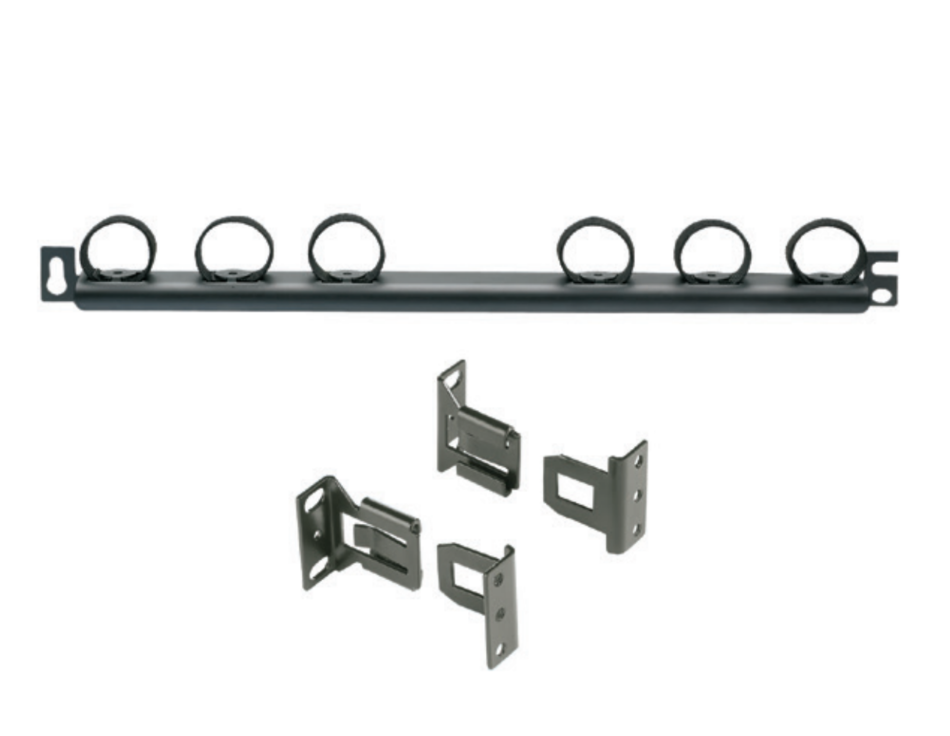 Panduit NetKey Strain Relief Bar and Tak-Ty Hook and Loop Cable Ties f ...