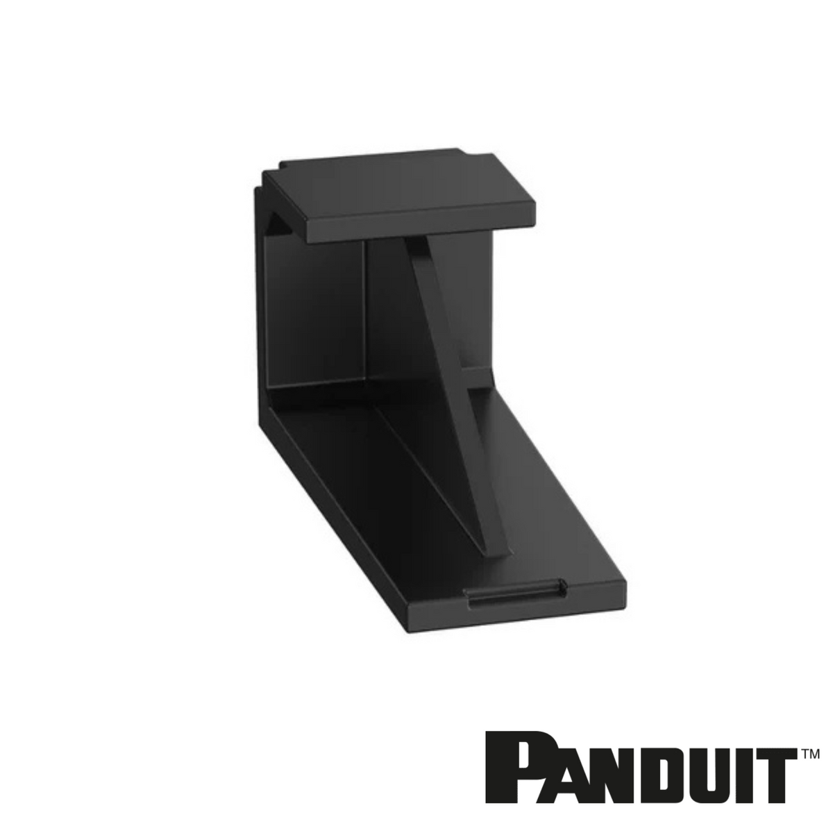 PANDUIT Mini-Com® Blank Module | Black — Networks Centre