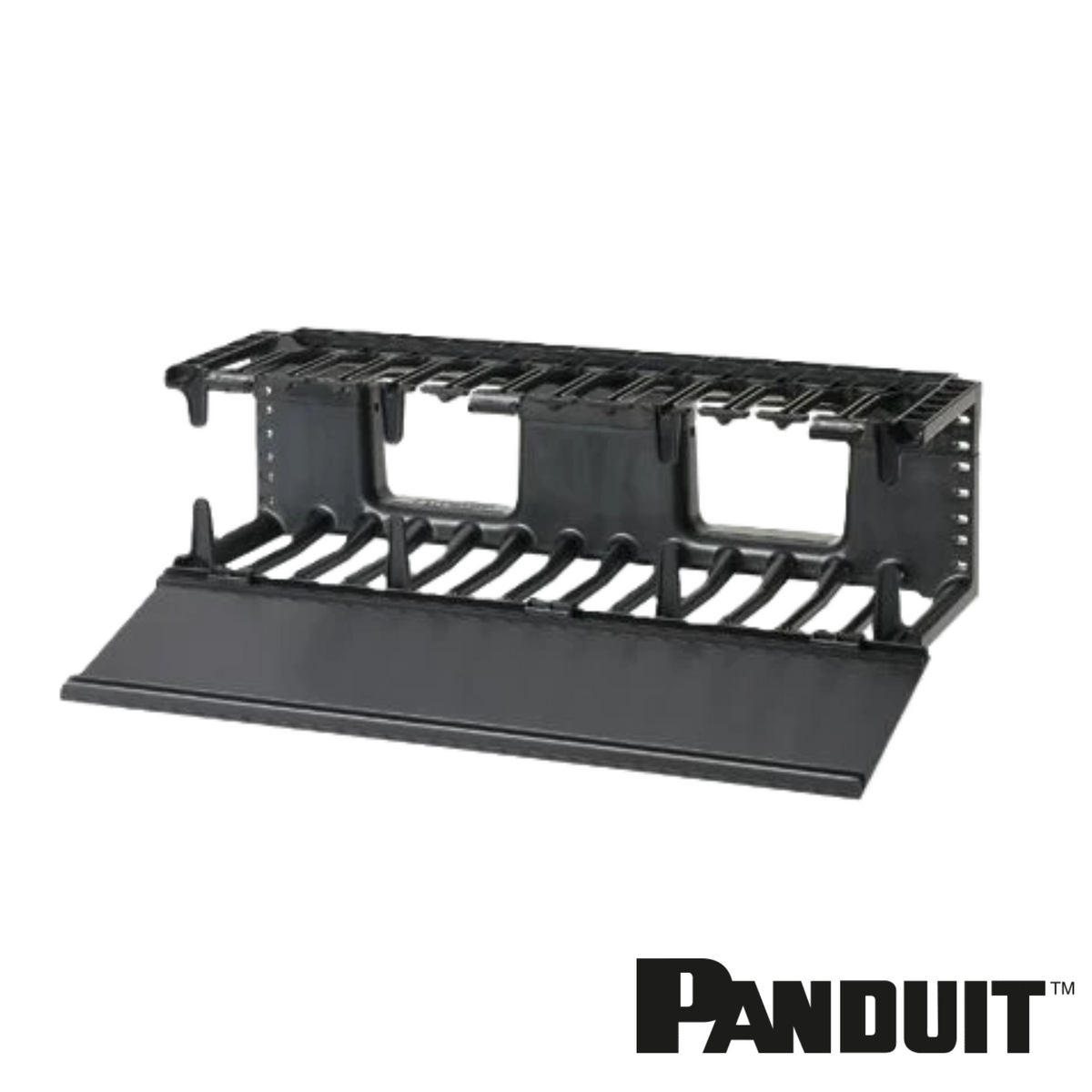 PANDUIT NetManager™ High Capacity Horizontal Cable Manager Single Side ...