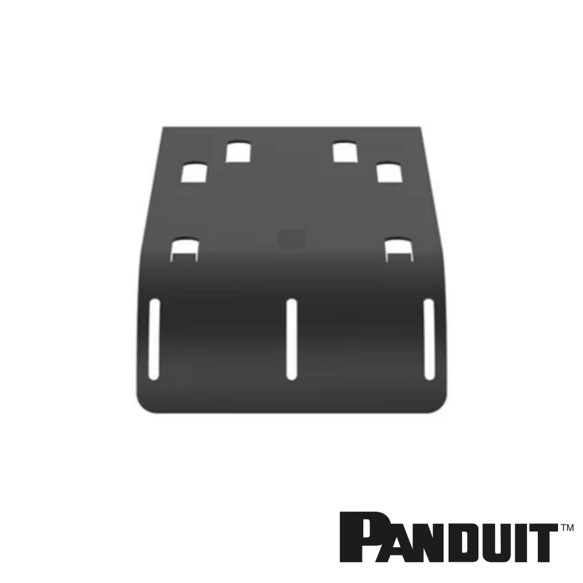 PANDUIT Wire Basket Wide Bottom Waterfall | Black — Networks Centre