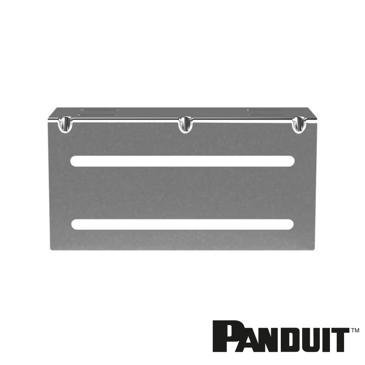 PANDUIT Wire Basket Wall Termination Bracket | Wide | Electro Zinc ...